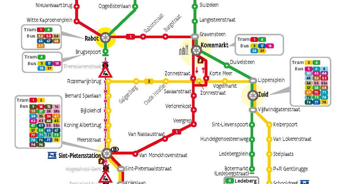 Project Gent Sint-Pieters | Vernieuwing traminfrastructuur Voskenslaan ...